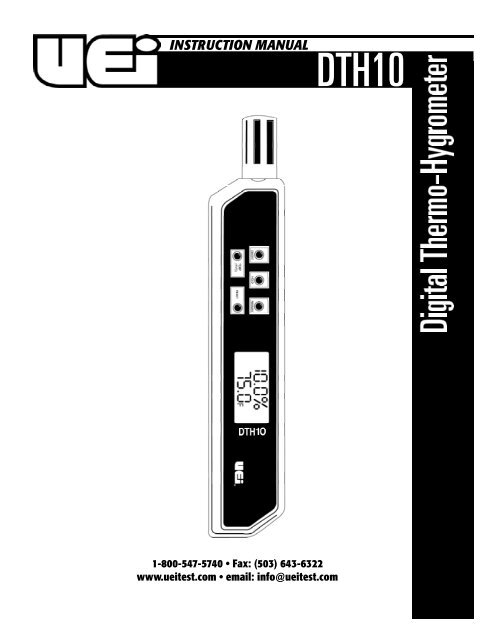 DTH10 Manual.pdf - UEi
