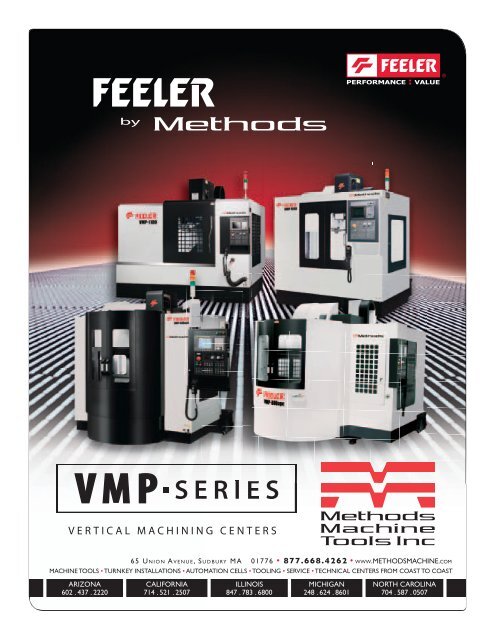 Feeler VMP-Series Brochure - Methods Machine Tools