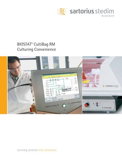 BIOSTATÂ® CultiBag RM Culturing Convenience