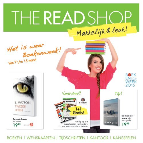 The Readshop folder 2 t/m 22 maart 2015