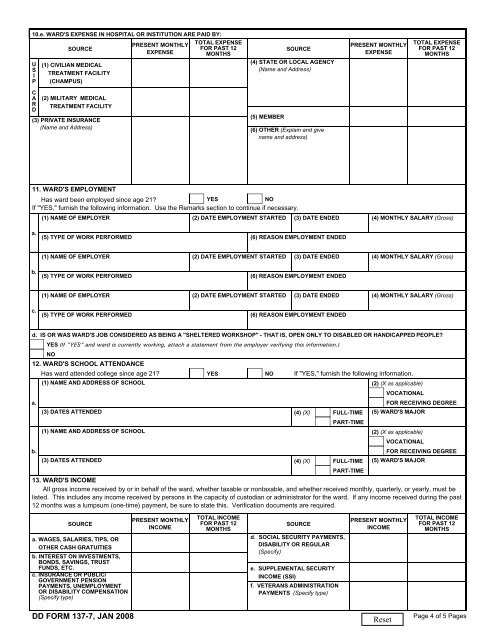10.e. WARD'S EXPENSE IN H