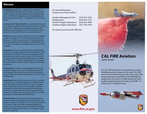 CAL FIRE Aviation