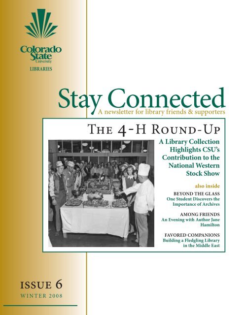 Winter 2008 - Libraries - Colorado State University