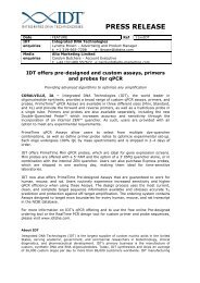 gBlocks User Guide - Integrated DNA Technologies