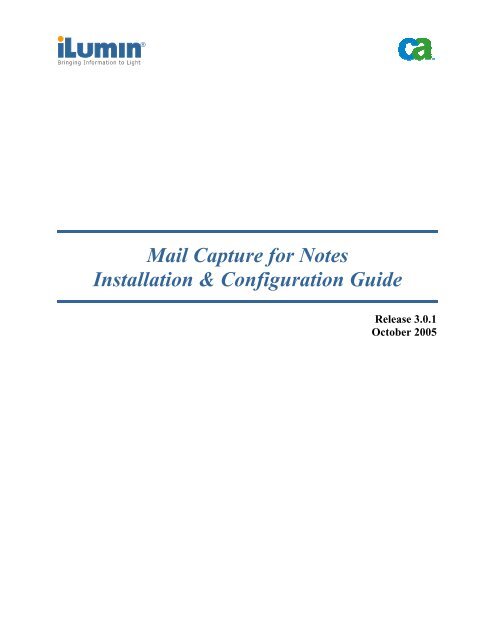 Installation & Configuration Guide - SupportConnect