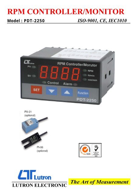 PDT-2250 - Test and Measurement Instruments CC