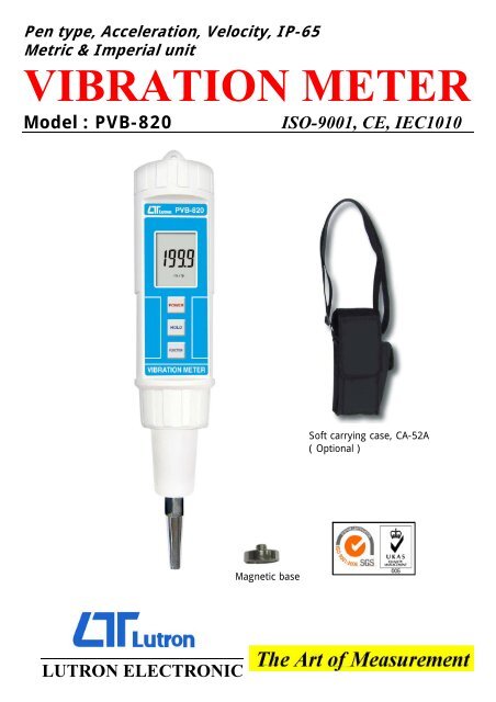 PVB-820 - Test and Measurement Instruments CC