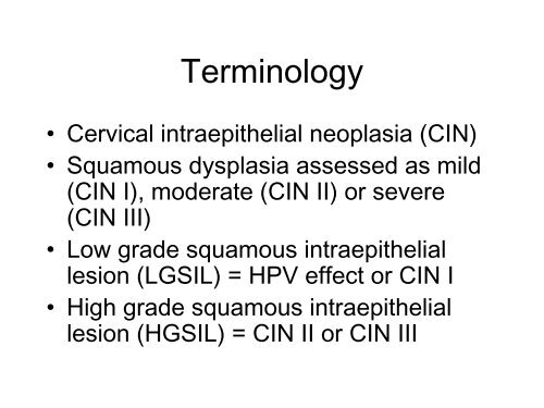 Indications for cone