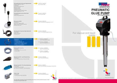 Glue pump brochure - Process Pumps