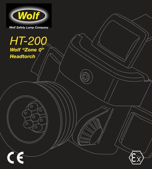11658 Wolf Headtorch HT-200 4pg NEW - Safety Lamp of Houston Inc.