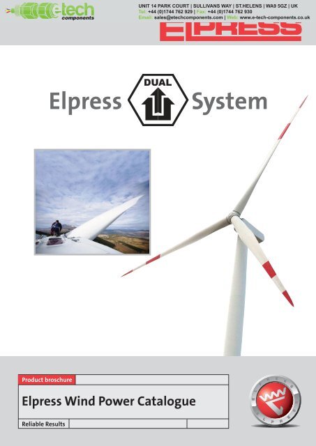 Elpress Wind Turbine - Windpower Catalogue - E-Tech Components