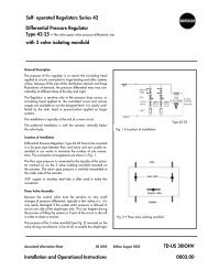 Data sheet - samson controls inc.