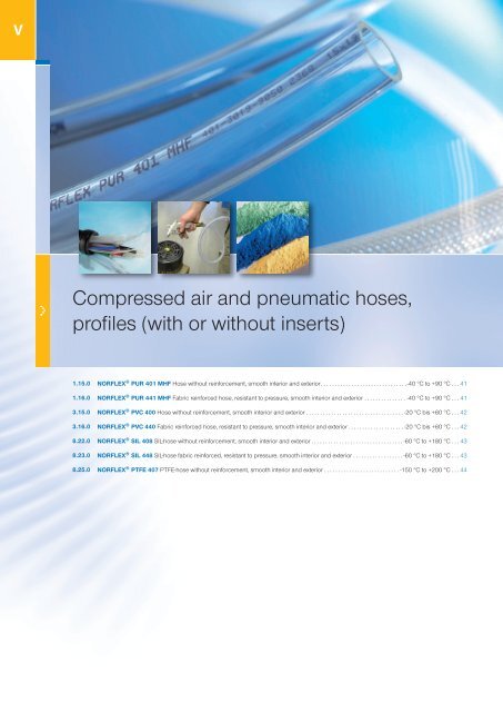 Compressed Air and Pneumatic Hoses Brochure - Flextraction.co.uk
