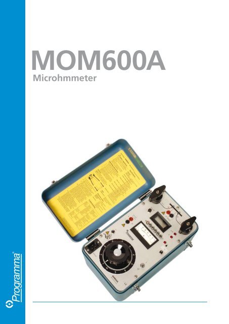 Programma MOM600A - Surgetek