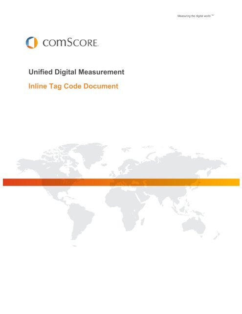Unified Digital Measurement Inline Tag Code Document