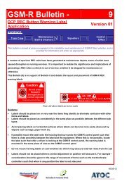 GSM-R user procedures (cab radio) - GSMR Online
