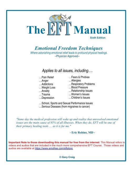 EFT Manual - The Art of Hypnosis