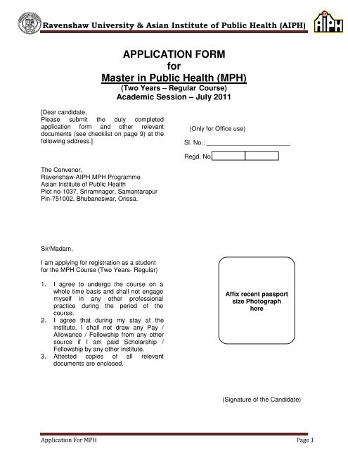 How To Apply For Mph - Warexamination15
