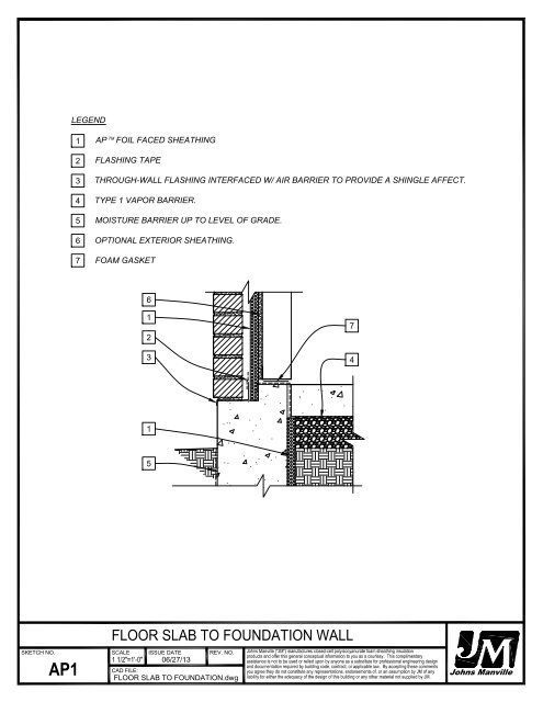 Air Barrier Construction Design Details