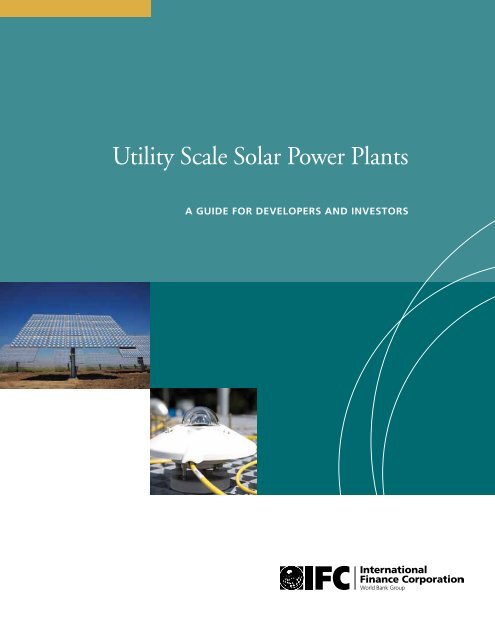 Utility Scale Solar Power Plants: A Guide for - IFC