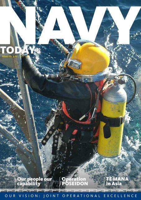 Jun - Jul 2013, Issue 173 - Royal New Zealand Navy