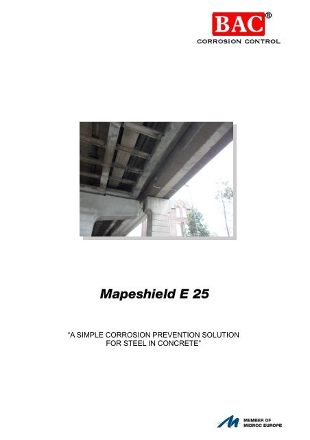 Mapeshield E25 Brochure.pub - BAC Corrosion Control Ltd
