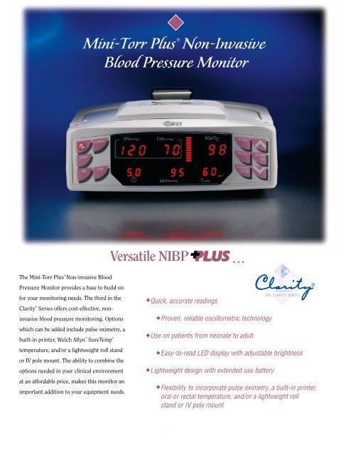 Mini Torr Plus Non Invasive Blood Pressure Monitor CNA Medical mini-torr-plus-non-invasive-blood-pressure-monitor-cna-medical