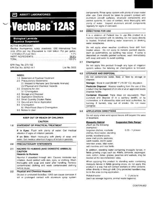 VectoBac 12AS