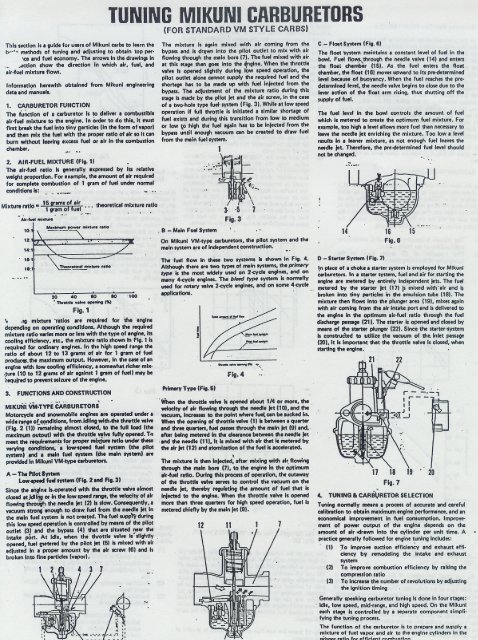 tuningmikunicarburetors - Esslinger Engineering