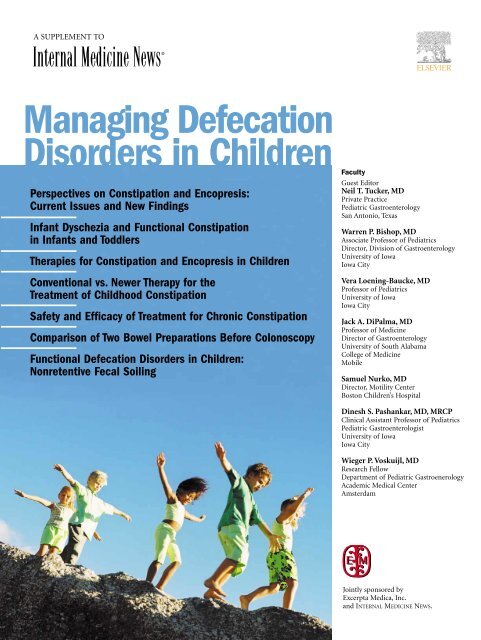 Managing Defecation Disorders in Children - Global Academy for ...