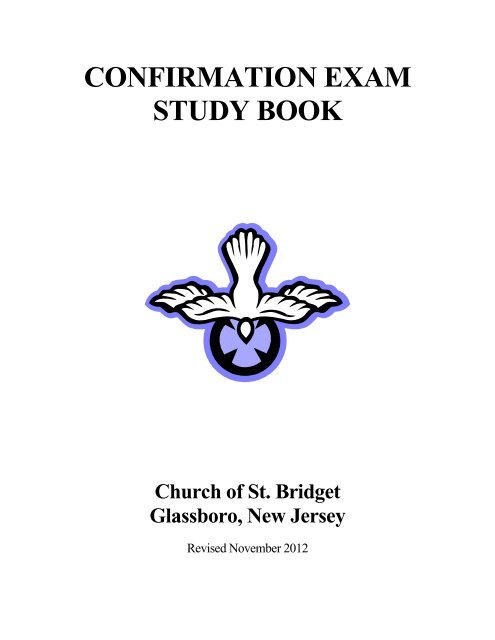 CONFIRMATION EXAM STUDY BOOK