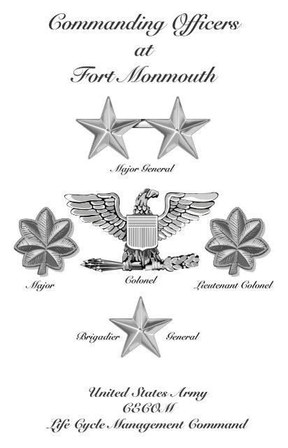 A History of the - CECOM - U.S. Army