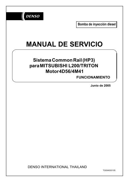 MANUAL DE SERVICIO