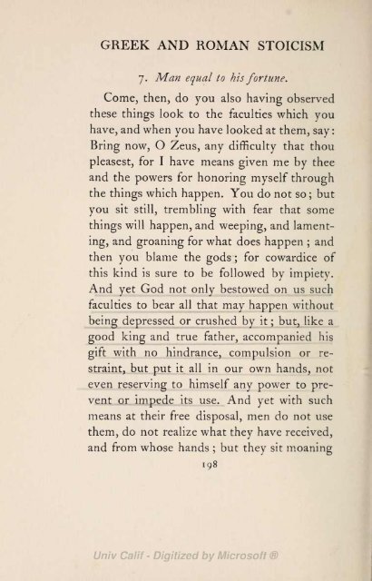 GREEK AND ROMAN STOICISM