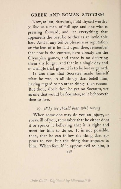 GREEK AND ROMAN STOICISM