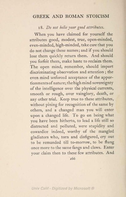 GREEK AND ROMAN STOICISM