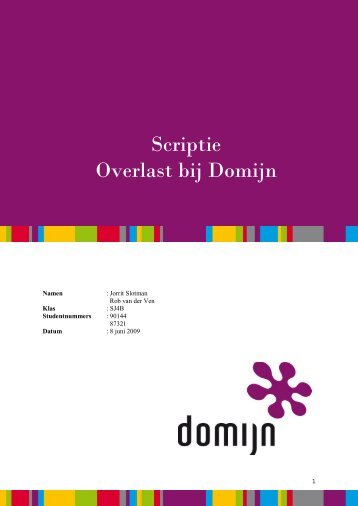 voorblad scriptie