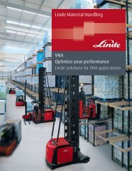 Download Brochure - Linde | forklift
