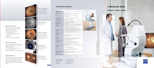 VISUCAM 200 Einfach. Mehr sehen. - Carl Zeiss
