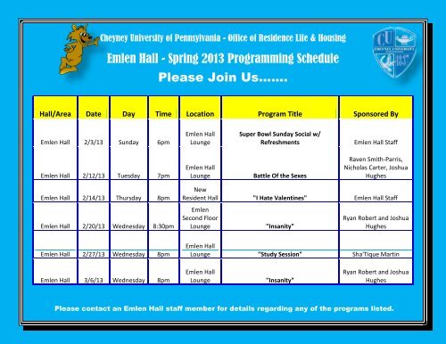 Emlen Hall - Cheyney University of Pennsylvania