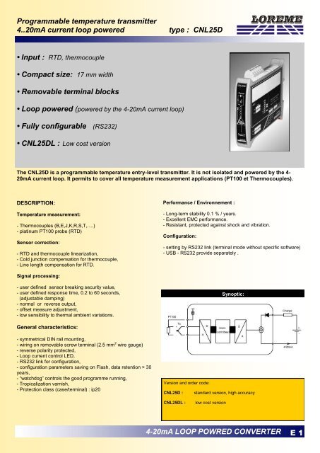 CNL25D_eng.pdf - LOREME