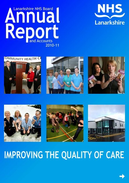 Annual Report and Accounts 2010-11 - NHS Lanarkshire