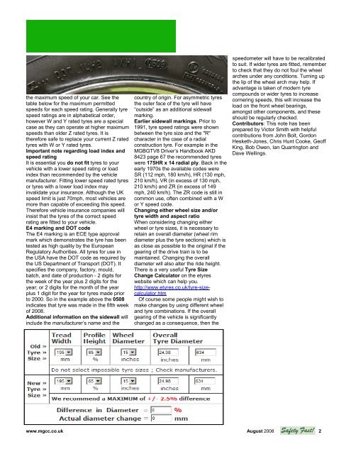 the maximum speed of your