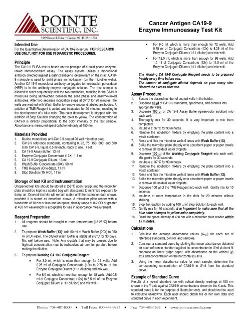 TM1017-96 - Pointe Scientific, Inc.