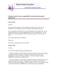 Single observation MOHOST