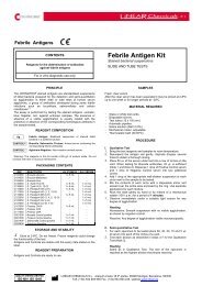 HumaTex Febrile Antigens - LAB MARK