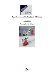 Operation manual for Rustibus 2000 Series