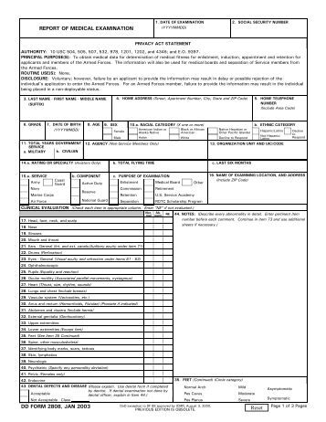 DD Form 2322