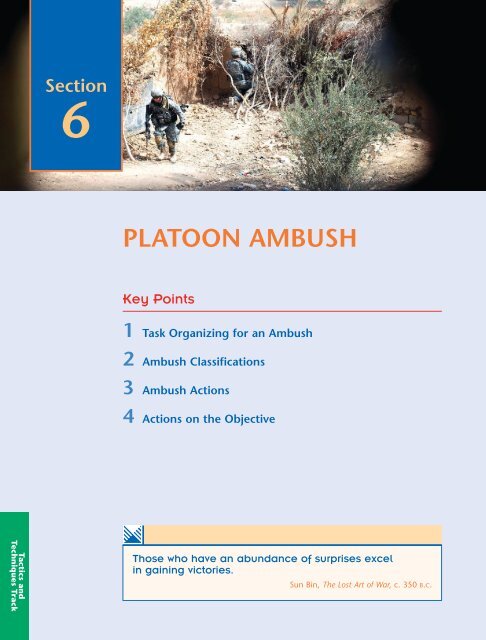 Platoon Ambush.pdf - UNC Charlotte Army ROTC