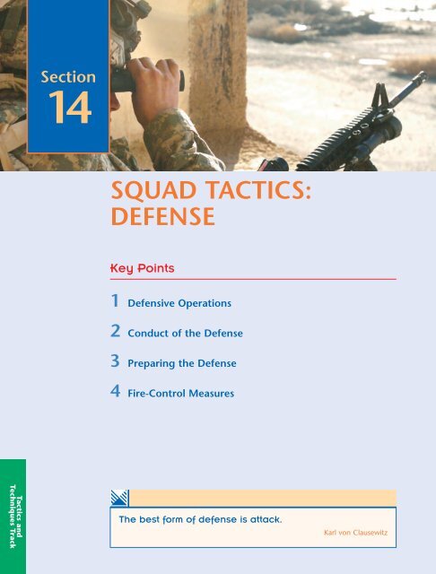Squad Tactics Defense.pdf - UNC Charlotte Army ROTC